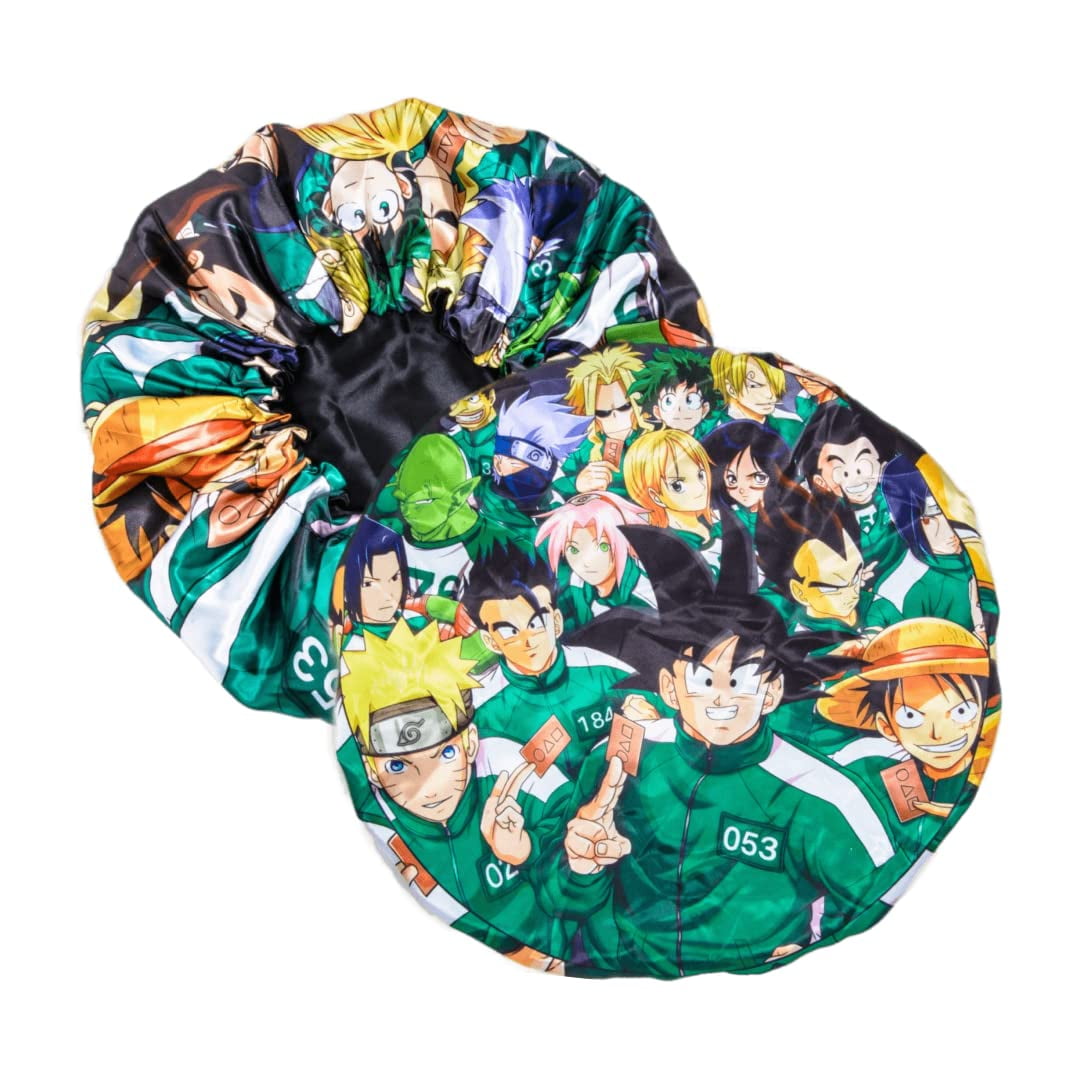 Silky Design Bonnet with Elastic Soft Band Adjustable Women and Men ...