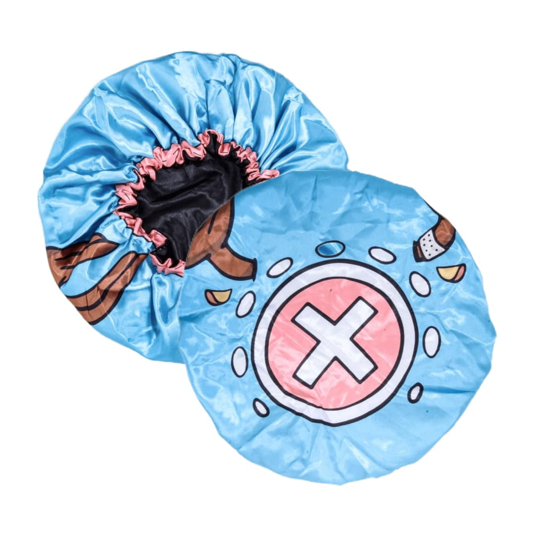 Silky Design Bonnet with Elastic Soft Band Adjustable Women and Men ...