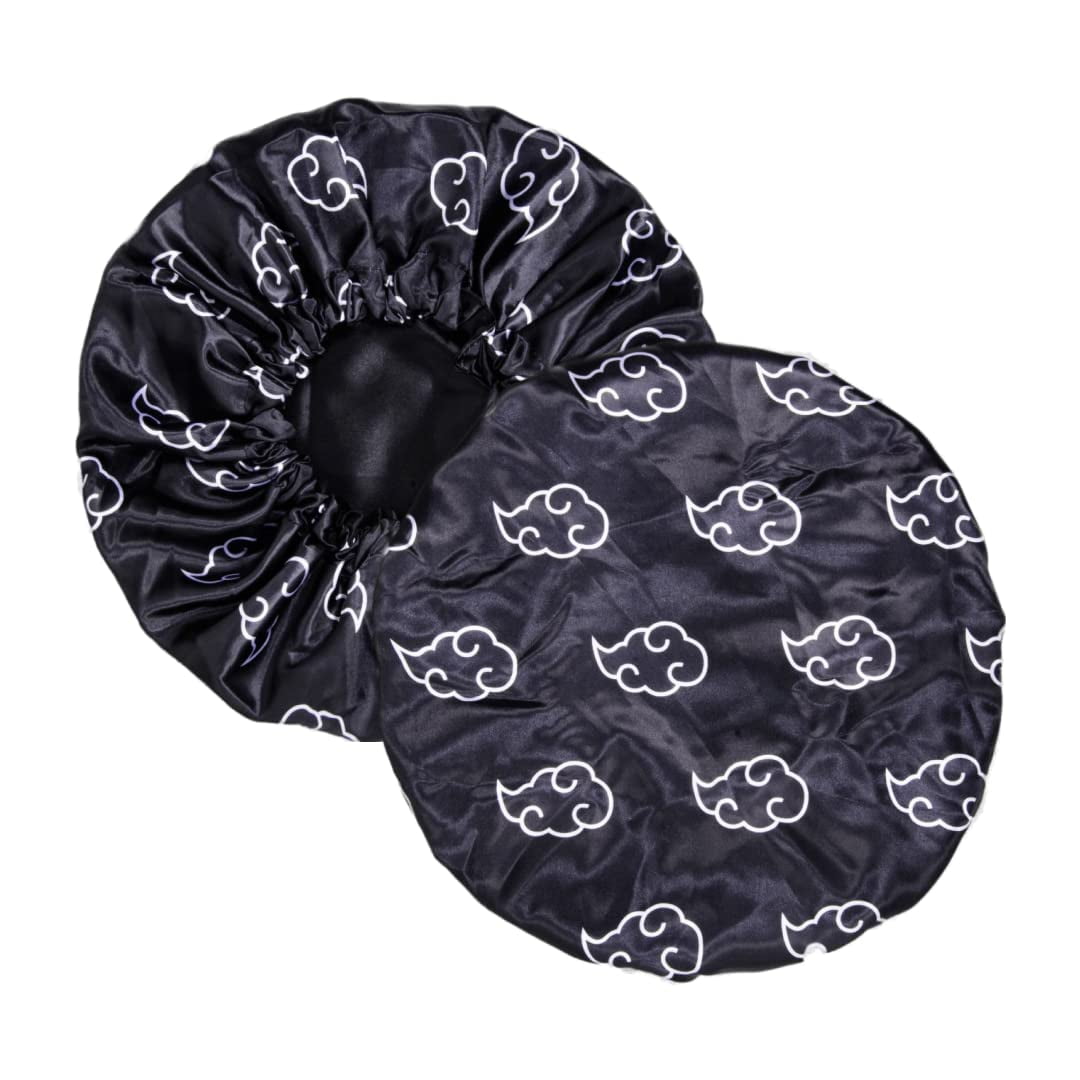 Silky Design Large Anime Bonnet with Elastic Soft Band Adjustable for ...