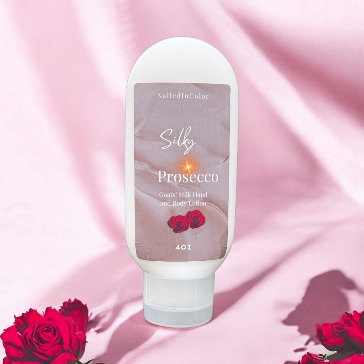 Silky Prosecco by NailedInColor-Goats' Milk Hand and Body Lotion-Floral ...