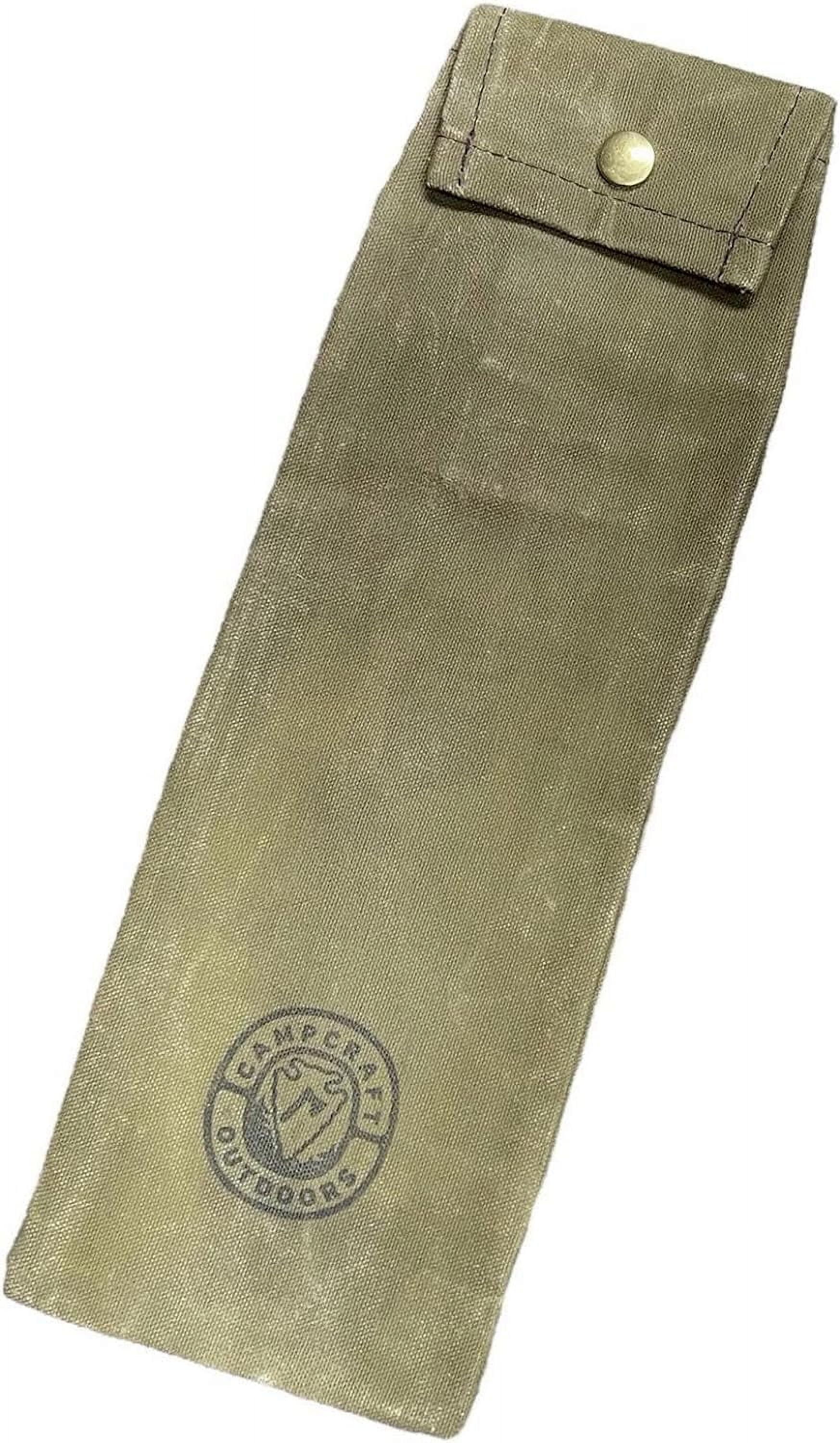 Silky Pruning Saw Bag, Waxed Canvas saw sheath, Bushcraft Tool Bag, 11 ...