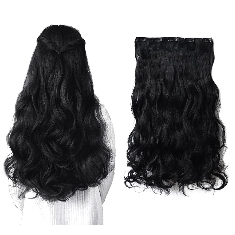 Silky Soft Hair Extensions And Wigs Women CurlyWavy Hair Extension For ...