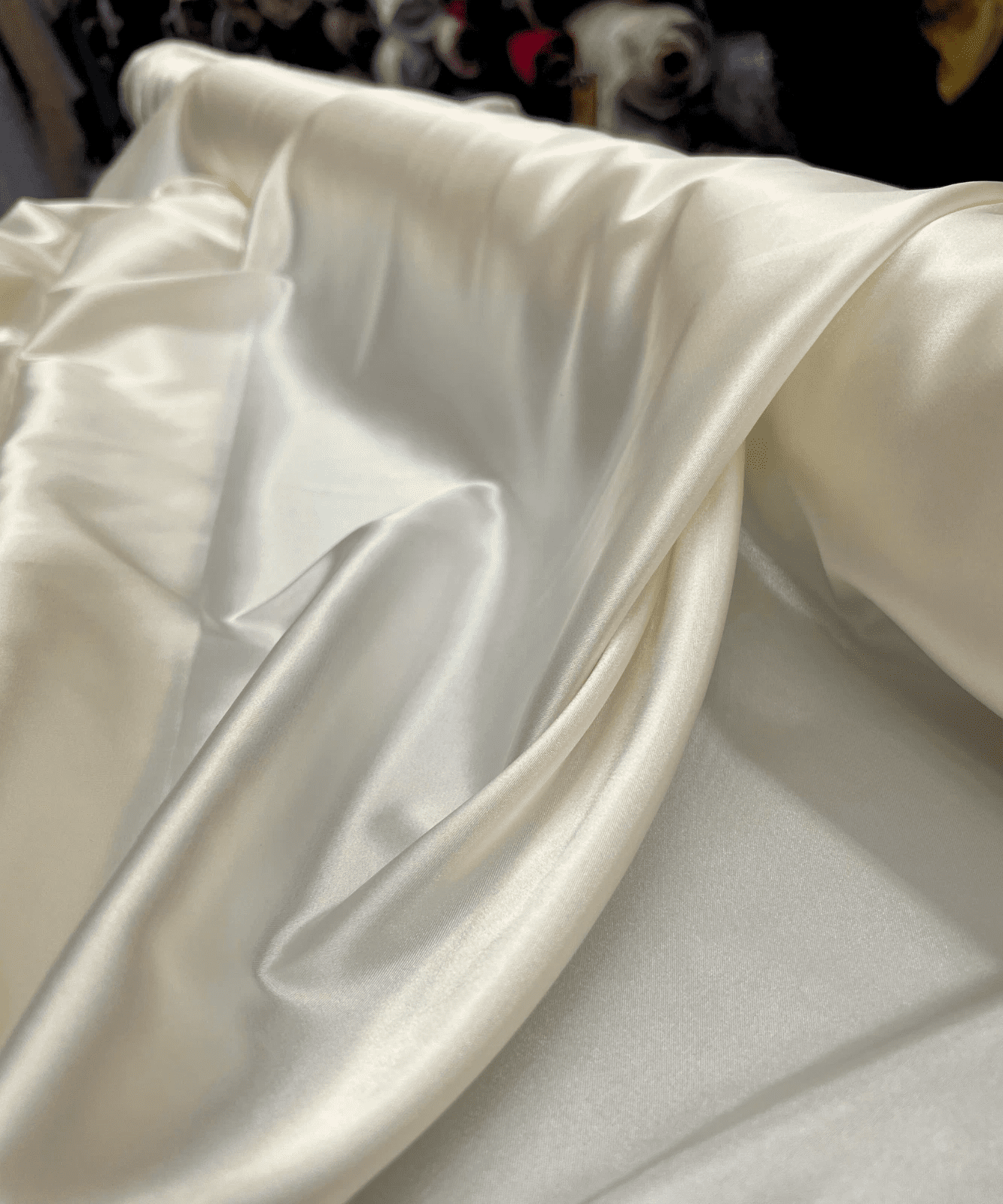 Silky Stretch Satin Fabric by Yard 60" Inch Wide - Charmeuse Satin ...