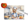 Silky Terrier The Chef Glass Cutting Board 12 in x 15 in - Walmart.com