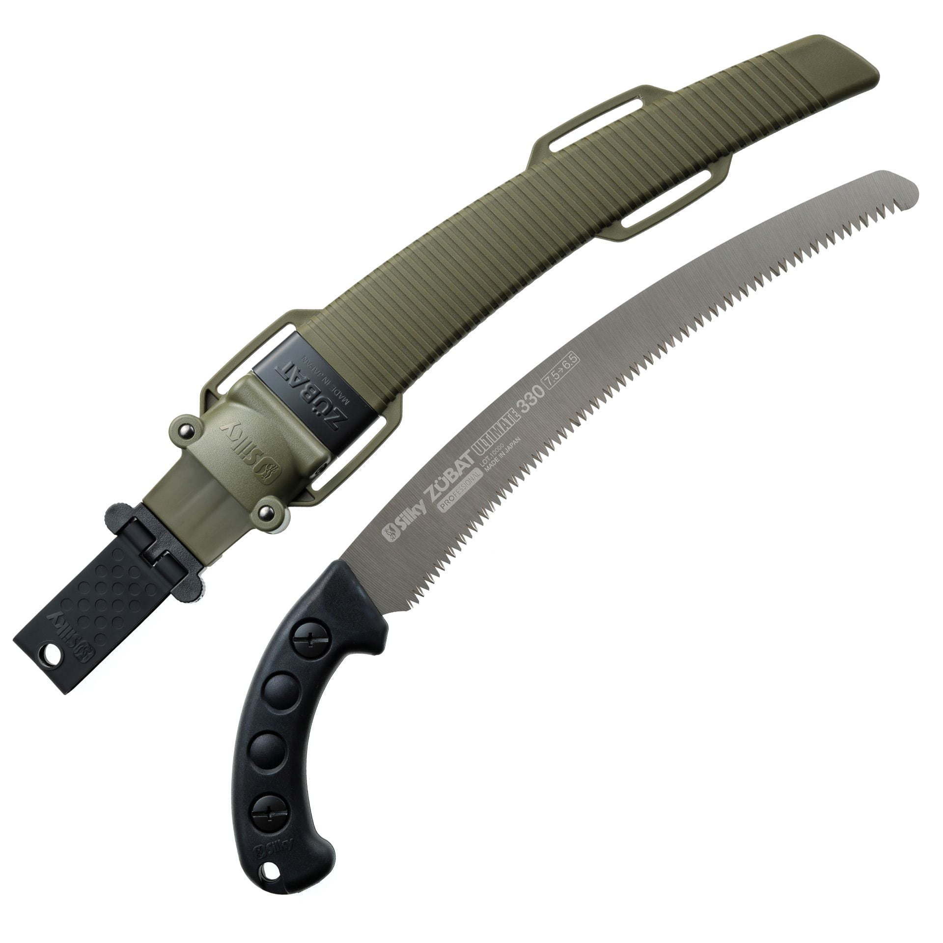 Silky ZUBAT Ultimate Professional Curved Hand Saw 330mm Progressive ...