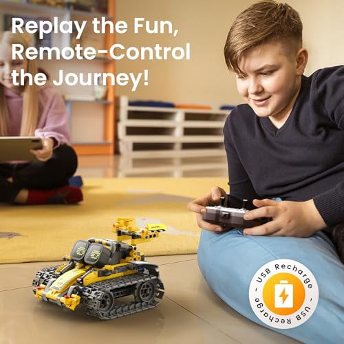 Sillbird Robot Building Kit with Remote Control for Boys Ages 8-14 ...
