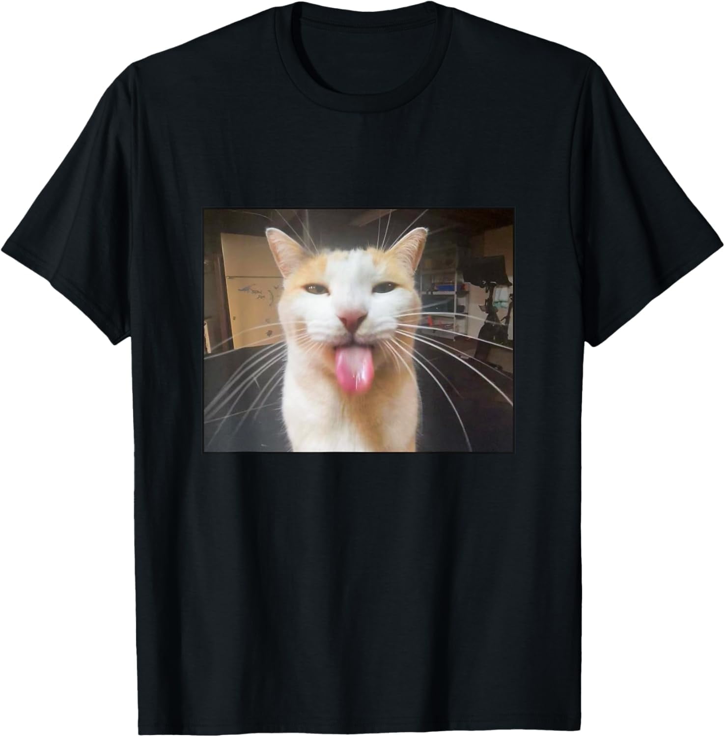 Silly Bleh Cat Meme T-Shirt - Walmart.com