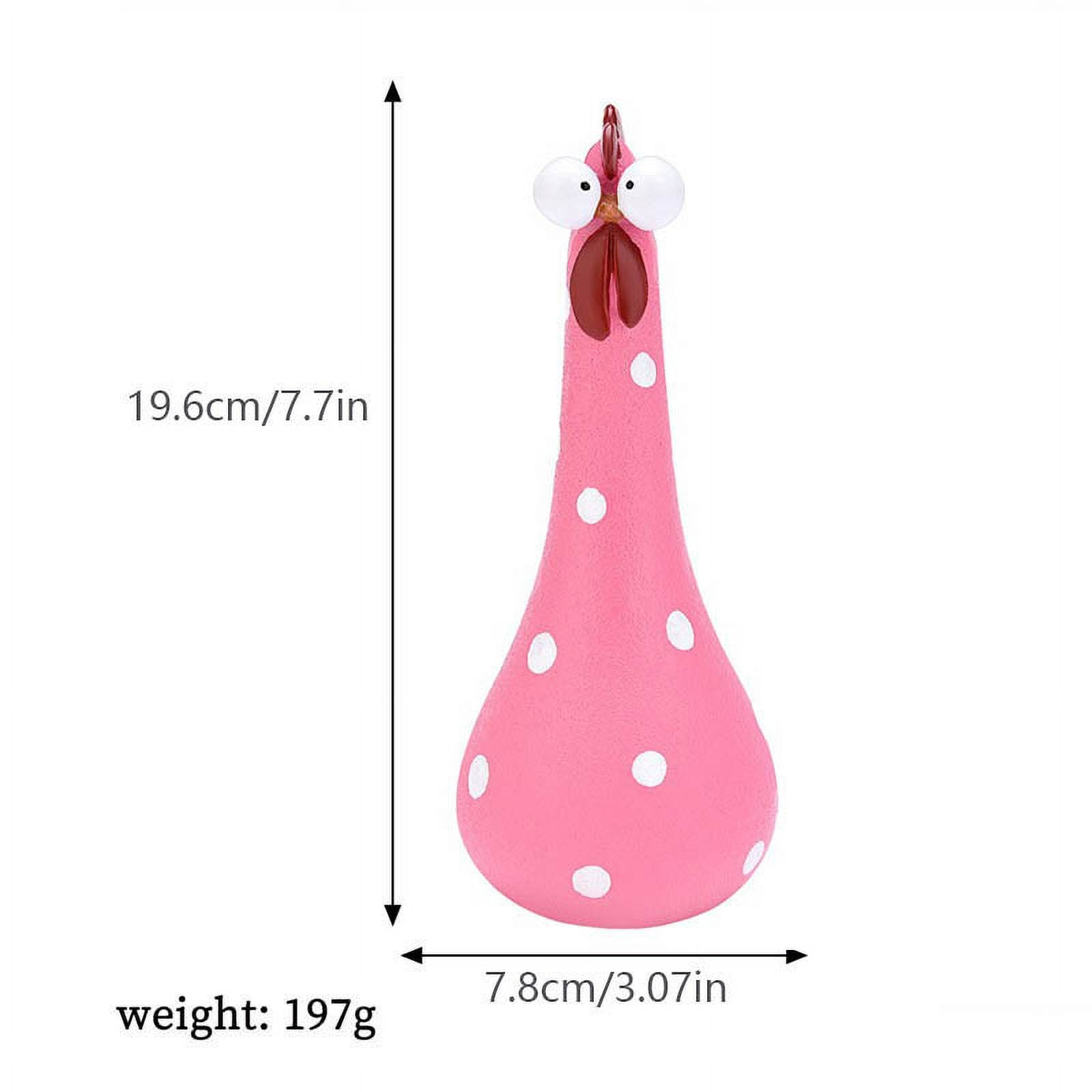 Silly Chicken Decor,Silly Chicken Resin Chicken Garden Sculptures,Silly ...