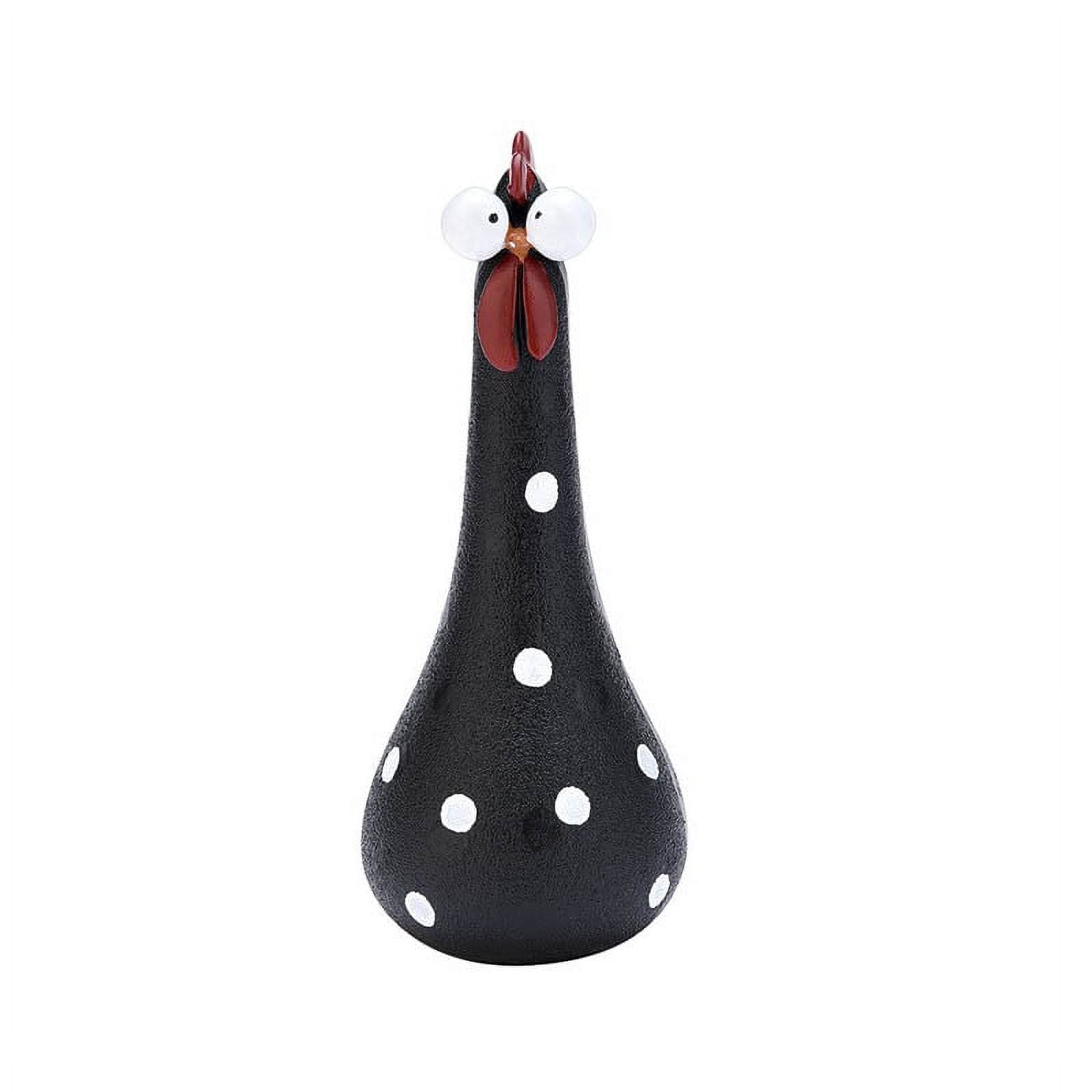 Silly Chicken Decor,Silly Chicken Resin Chicken Garden Sculptures,Silly ...