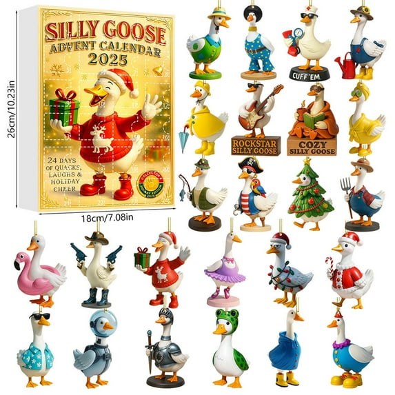 Silly Goose Advent Calendar Blind Box 2025 2026 Christmas Halloween ...