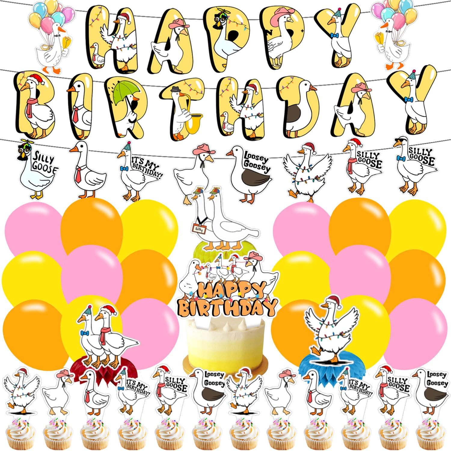 Silly Goose Party Decorations OIF8 Silly Goose Birthday Decorations ...