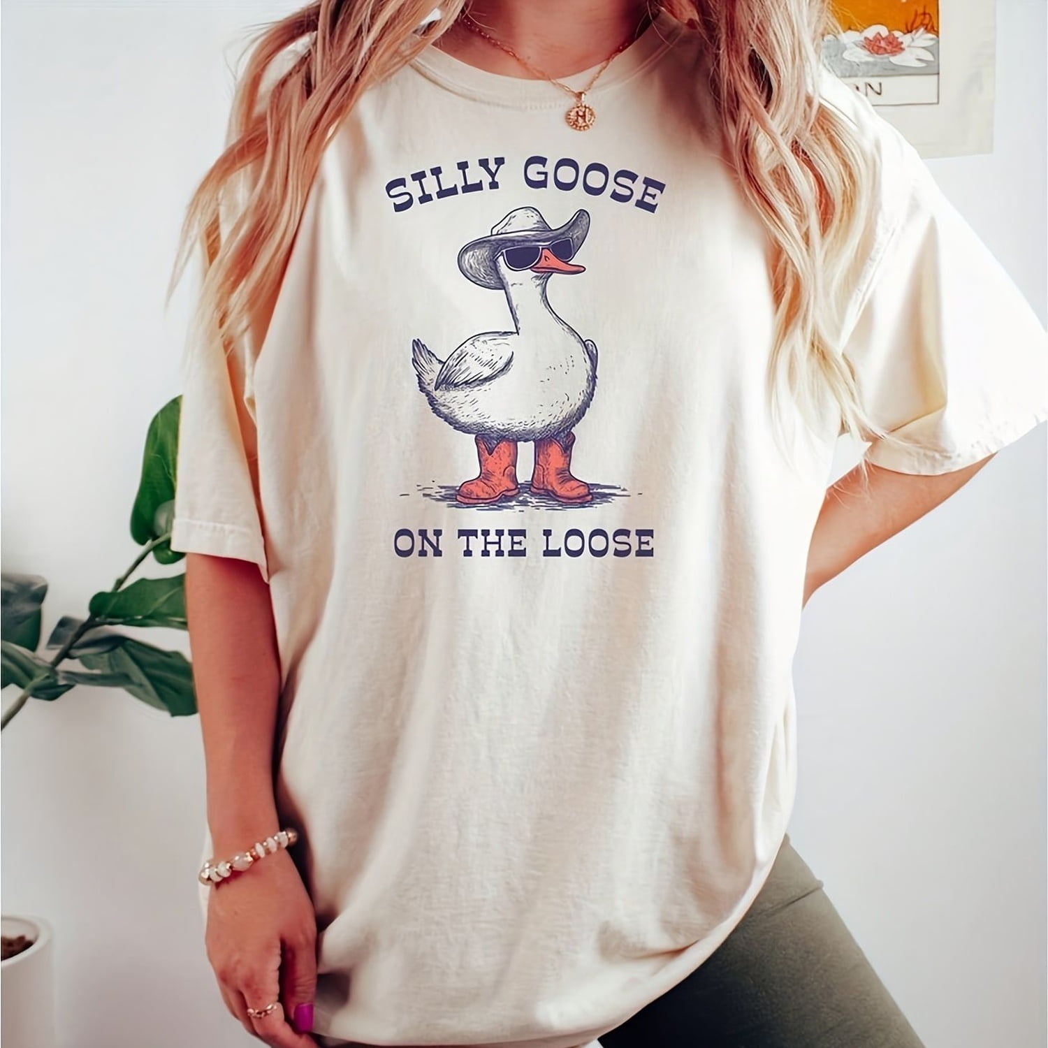 Silly Goose S1Hirt, Silly Goose On The Loose, Funny Cowgi S1Hirt, Funny ...