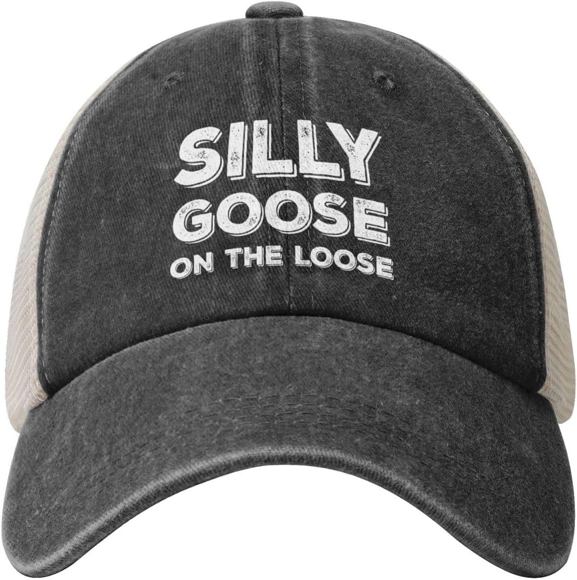 Silly Goose on The Loose Trucker Hat for Men Baseball Hats Adjustable ...
