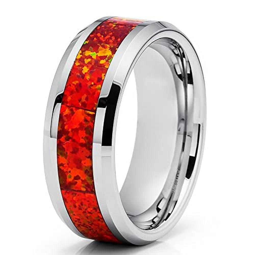 Silly Kings Rose Gold Tungsten Ring,Rose Gold Tungsten Wedding Band ...