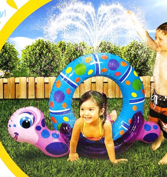 Silly Splash Snail Backyard Water Sprinkler - 26" X 40" - Walmart.com