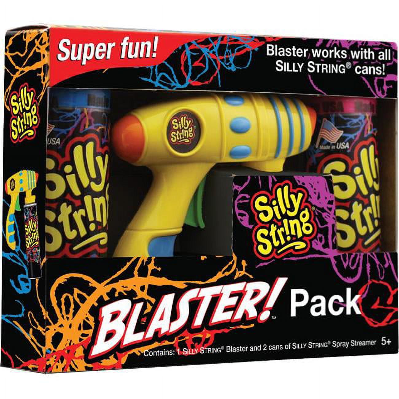 Silly String Blaster Pack - Walmart.com