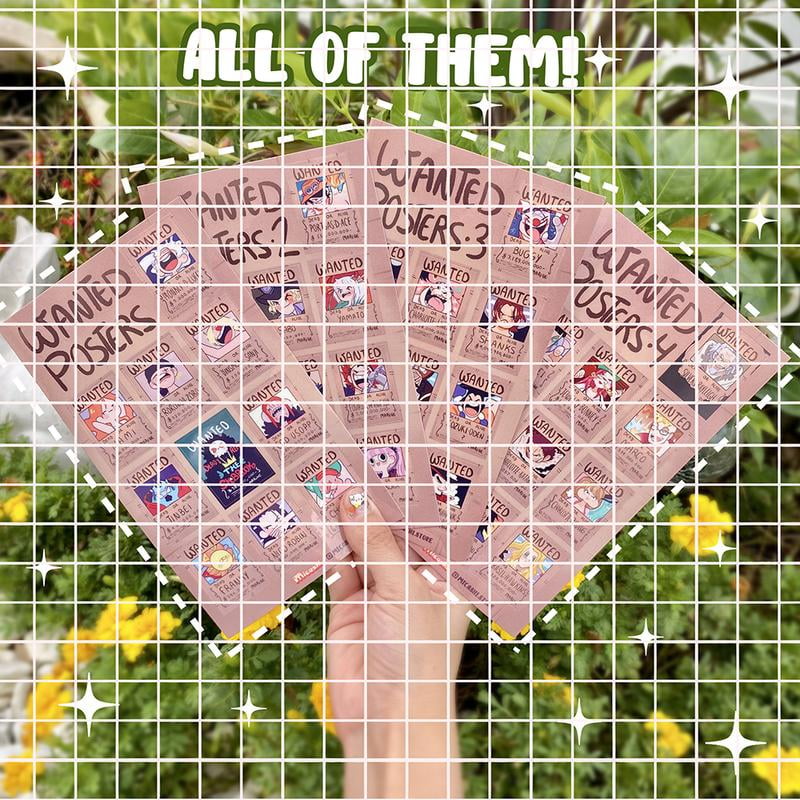 Silly Wanted Posters sticker Sheet - Vinyl Waterproof - Walmart.com