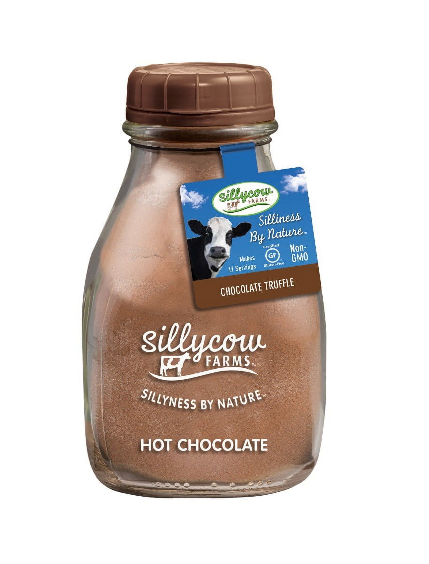 Sillycow Farms Truffle Hot Cocoa Mix, 16 Oz with Real Ingredients ...