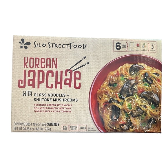 Silo Street Food Korean Japchae Authentic Korean Style Gluten Free ...