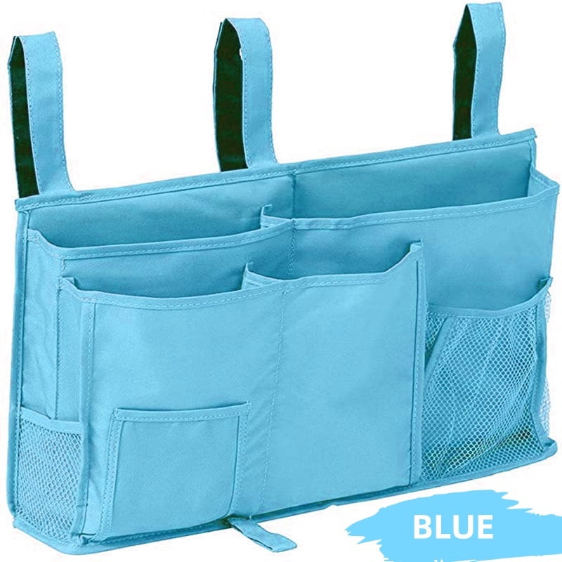Siloon Bedside Caddy Hanging Bed Organizer Storage Bag Pocket for Bunk ...