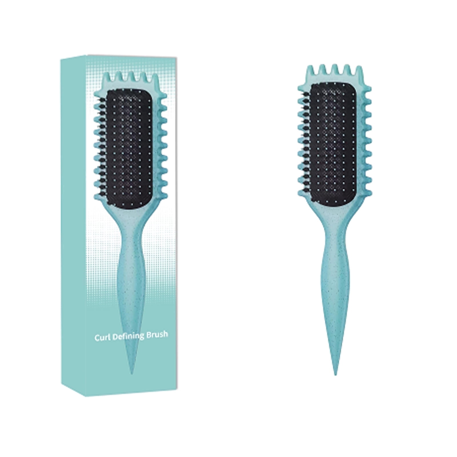 Siluannan Curl Defining Brush ，Curly Hair Brush for Detangling Shaping ...