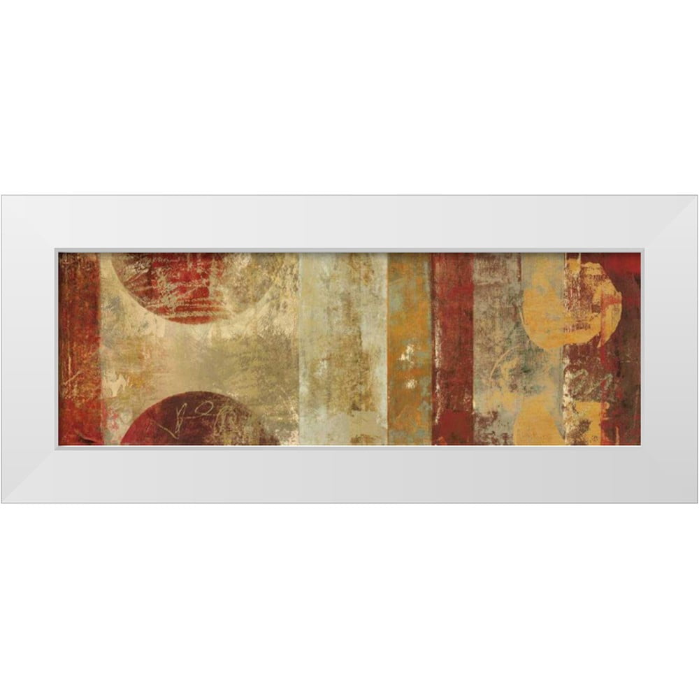 Silva, Roque 18x9 White Modern Wood Framed Museum Art Print Titled ...
