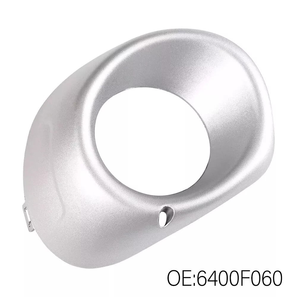 Silver 1/2 X Front Bumper Fog Light Cover for Mitsubishi for Outlander ...
