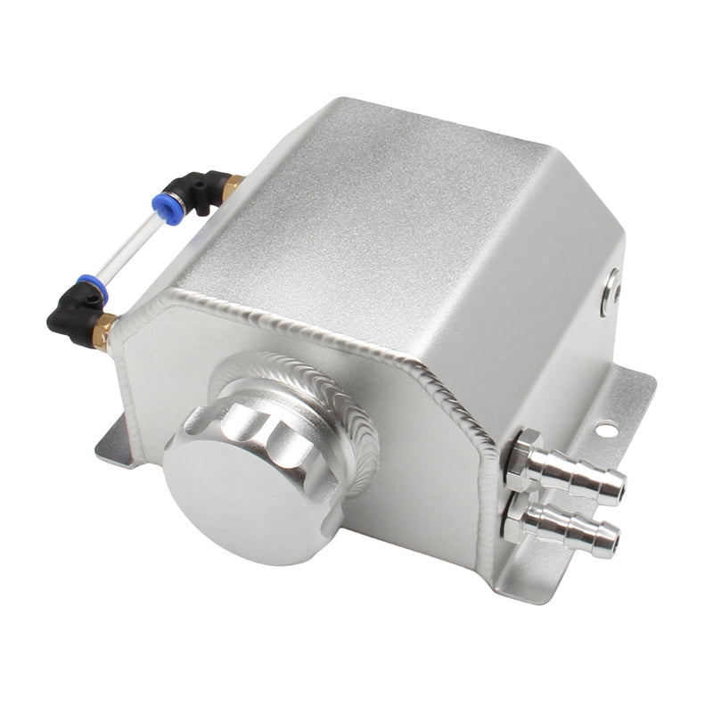 Silver 1L-Universal Aluminum Radiator Coolant Motorcycle Effective ...