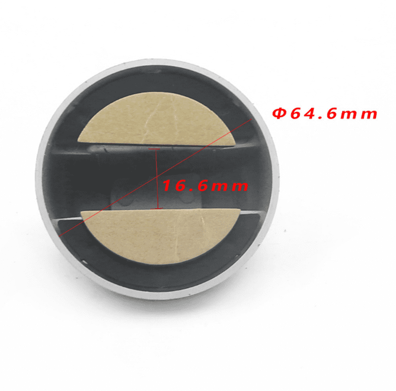 Silver-1pc Car Gas Fuel Tank Cover Decorative Petrol Cap for TOYOTA Oil ...