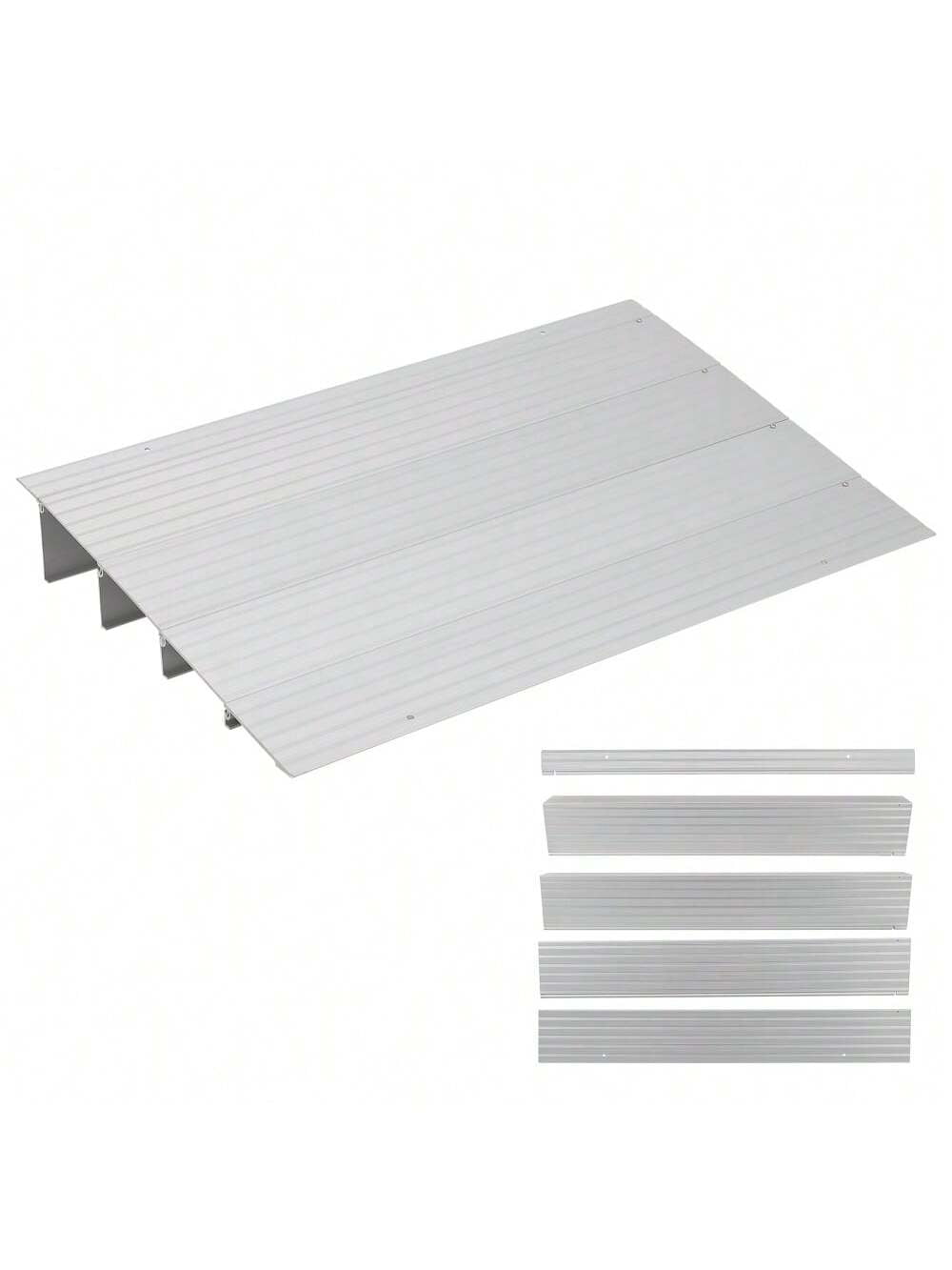 Silver 2 Inches Rise Threshold Ramps For Doorways, Door Threshold Ramp ...