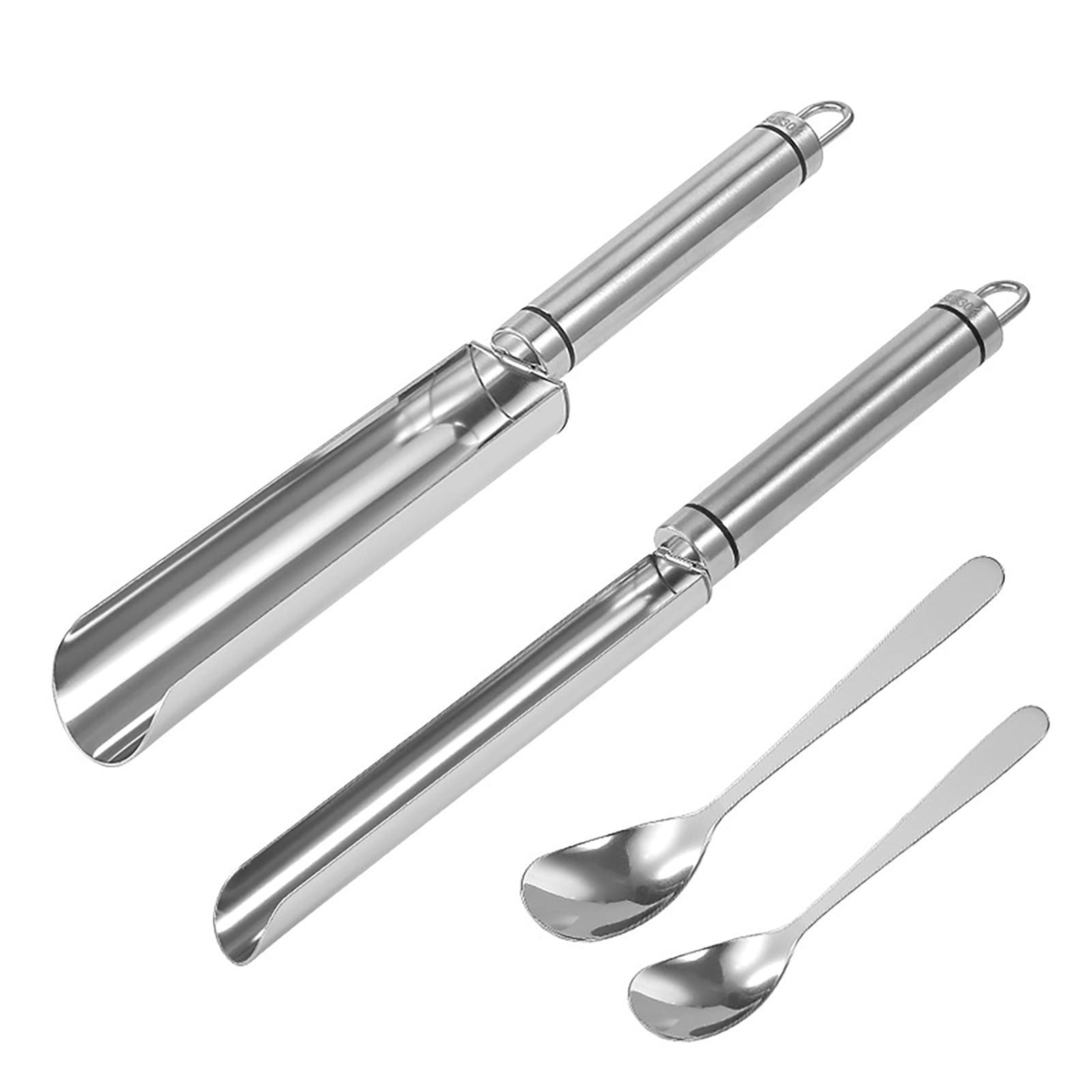 Silver 304 Stainless Steel Meatball Maker Kitchen Tool For Fish Shrimp ...