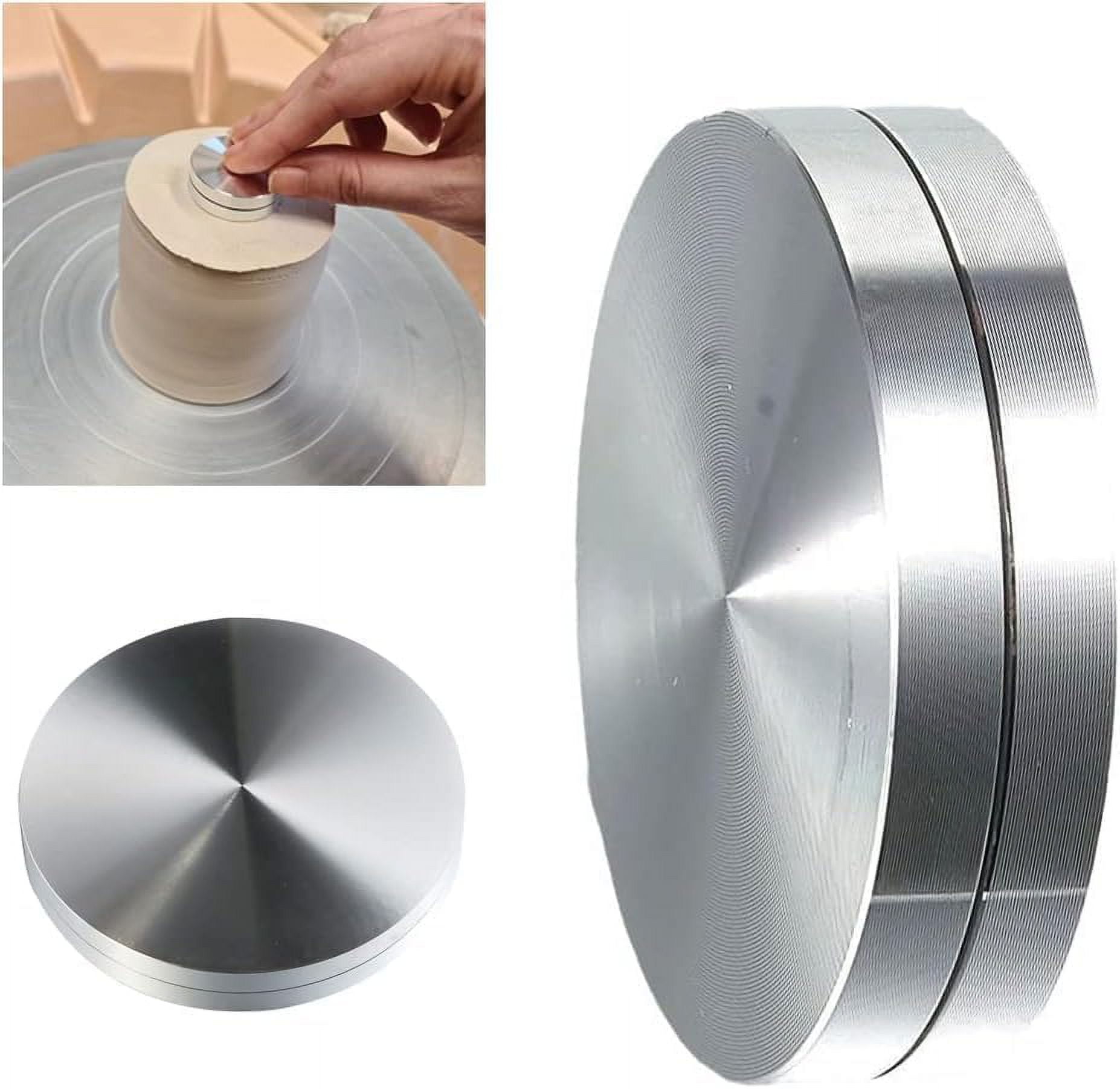 Silver 30mm Ceramic Clay Pottery Throwing Trimming Spinner Tool,Pottery ...
