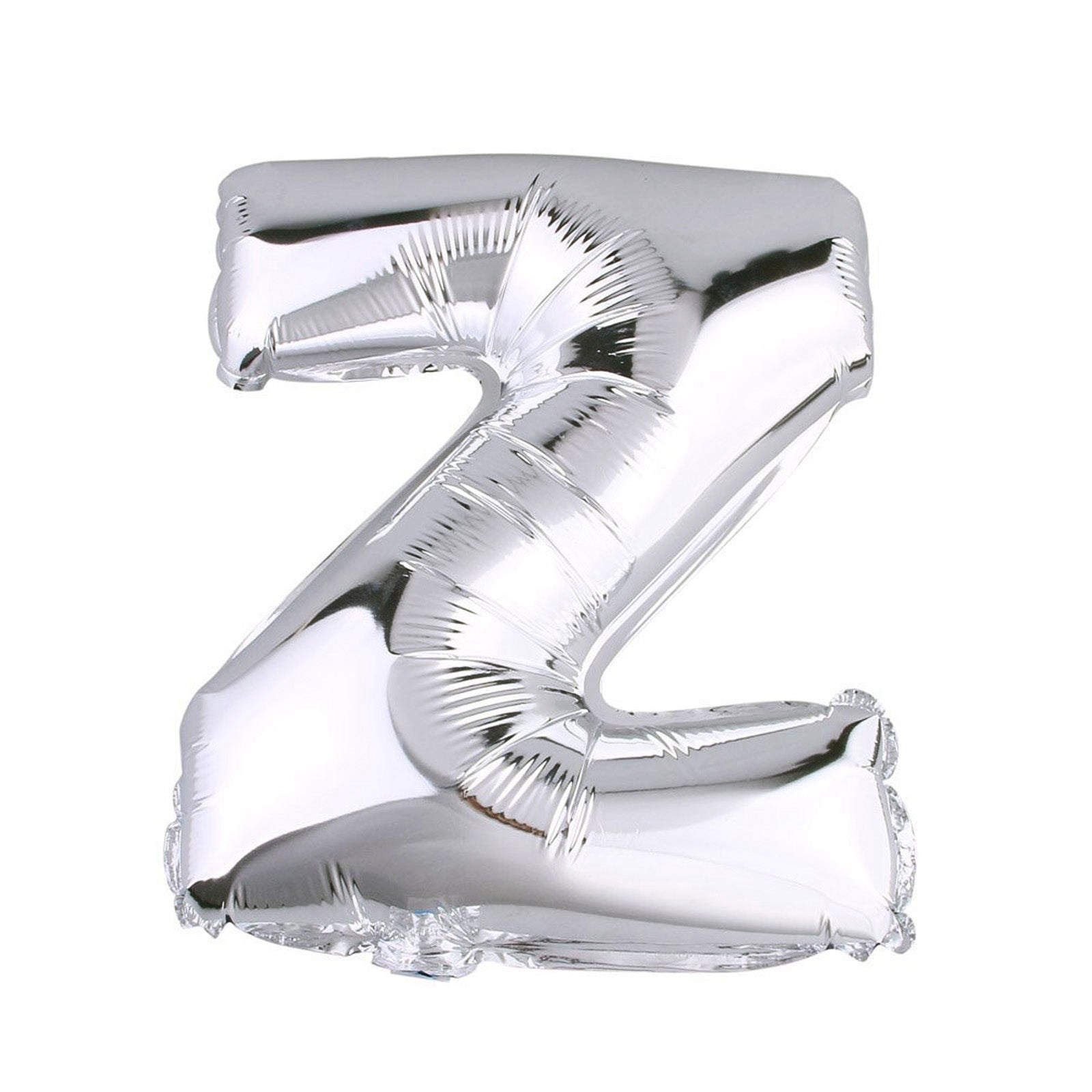 Silver 40" tall Alphabet Letters / Number Foil Balloons Birthday Party ...