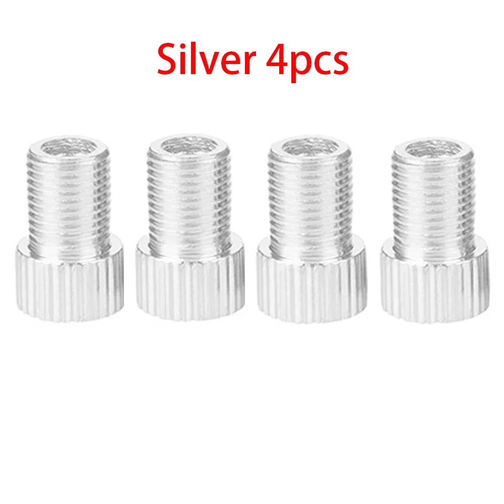 Silver 4pcs - Presta Adapter for Standard Air Compressor, Presta to ...
