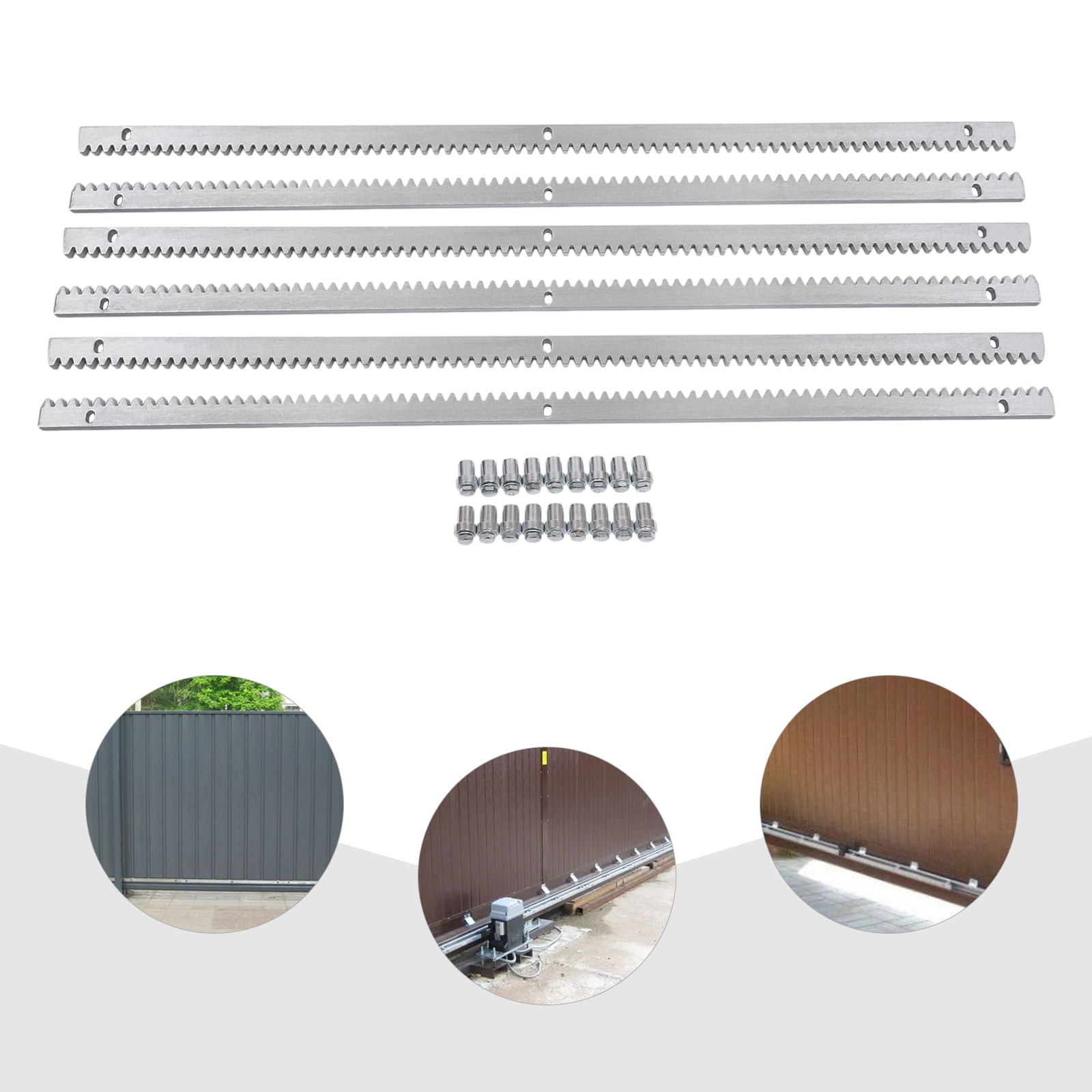 Silver 6* Gear Racks for Most Sliding Doors and Linear Sliding Doors of ...