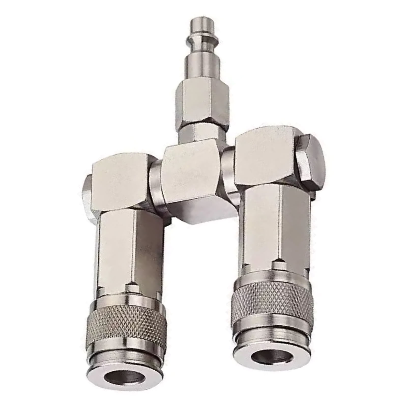 Silver Air Compressor Manifold Splitter for Safe High-Pressure ...