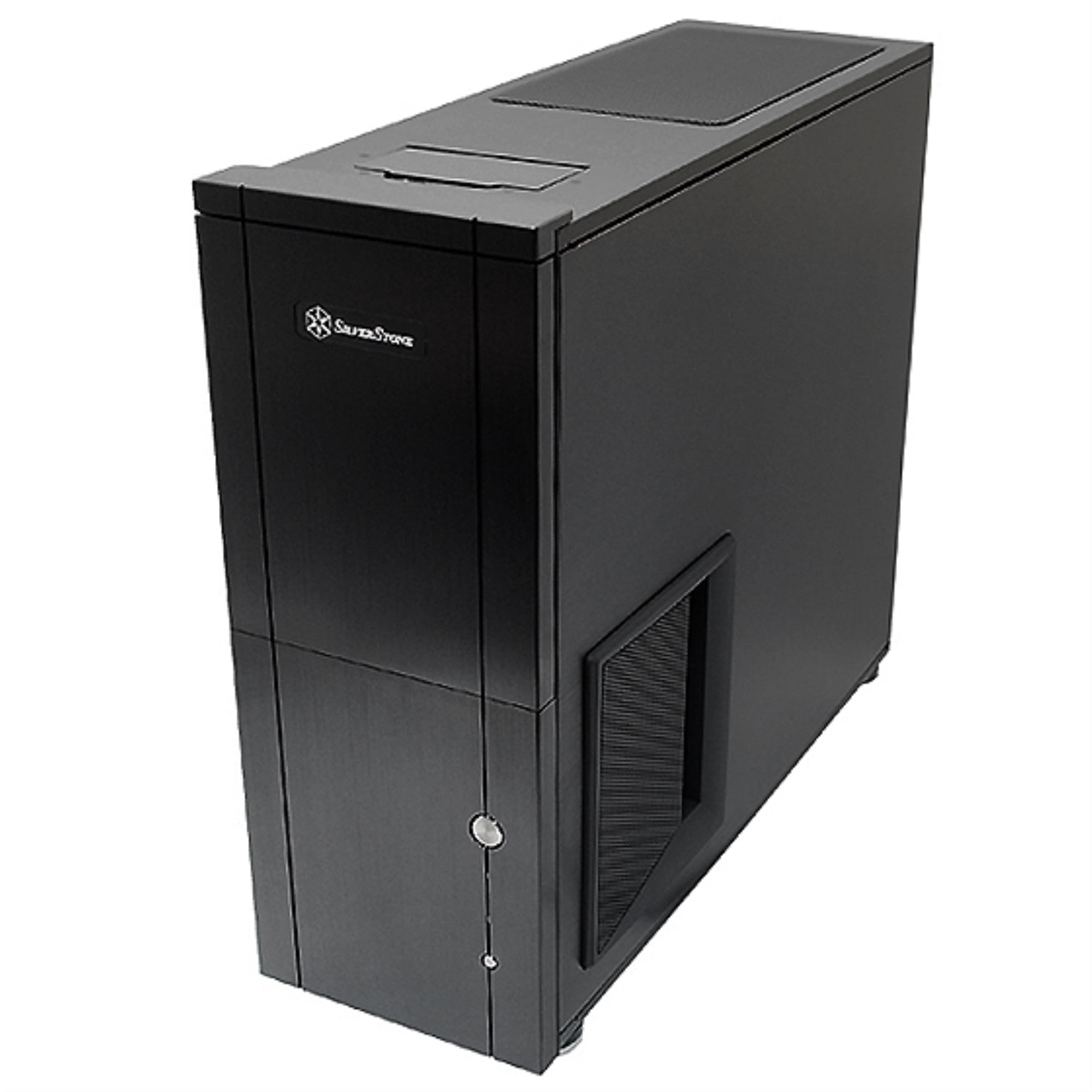 Silver, All aluminum case. WITH SIDE PANEL WINDOW. SSI, Extended ATX ...