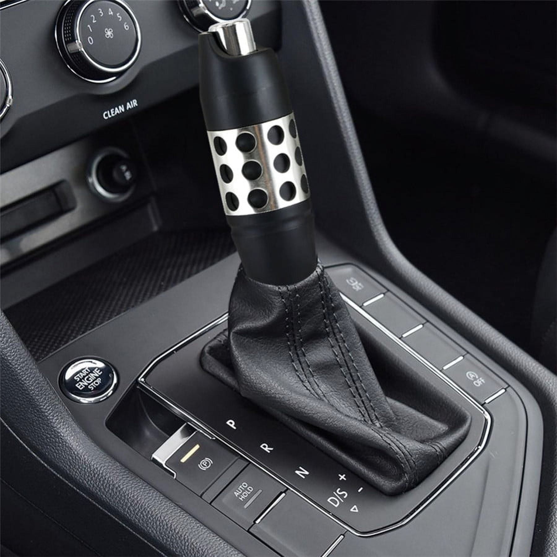 Silver Alloy Aluminum Automatic Car Gear Shift Shifter Lever Knob ...
