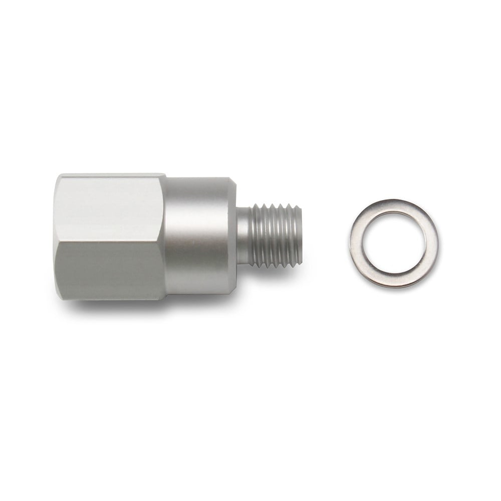 Silver-Aluminum Oil Pressure Sensor Adapter, Coolant Temperature Sensor ...