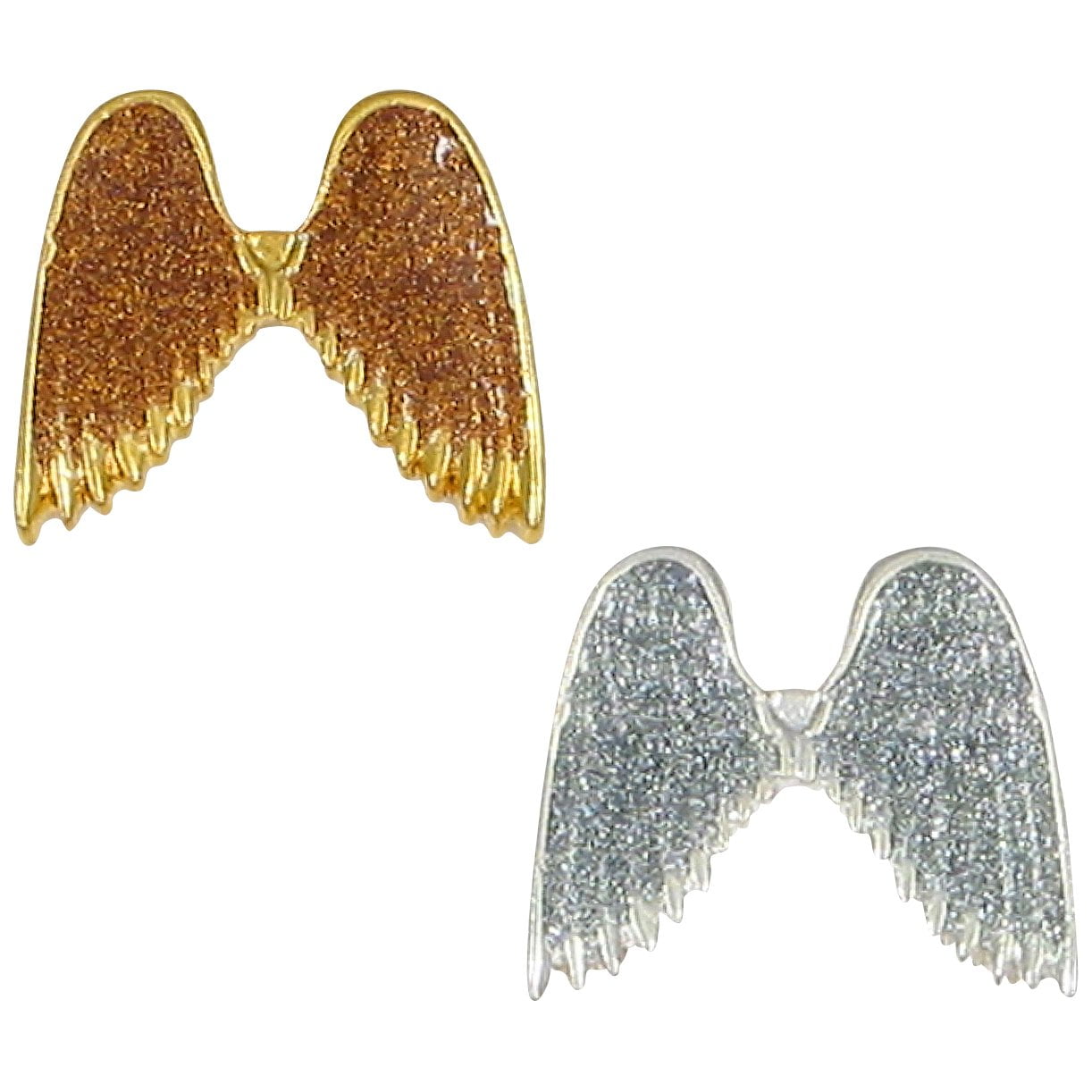 Silver Angel Wings Lapel Pins Pkg of 2 - Walmart.com