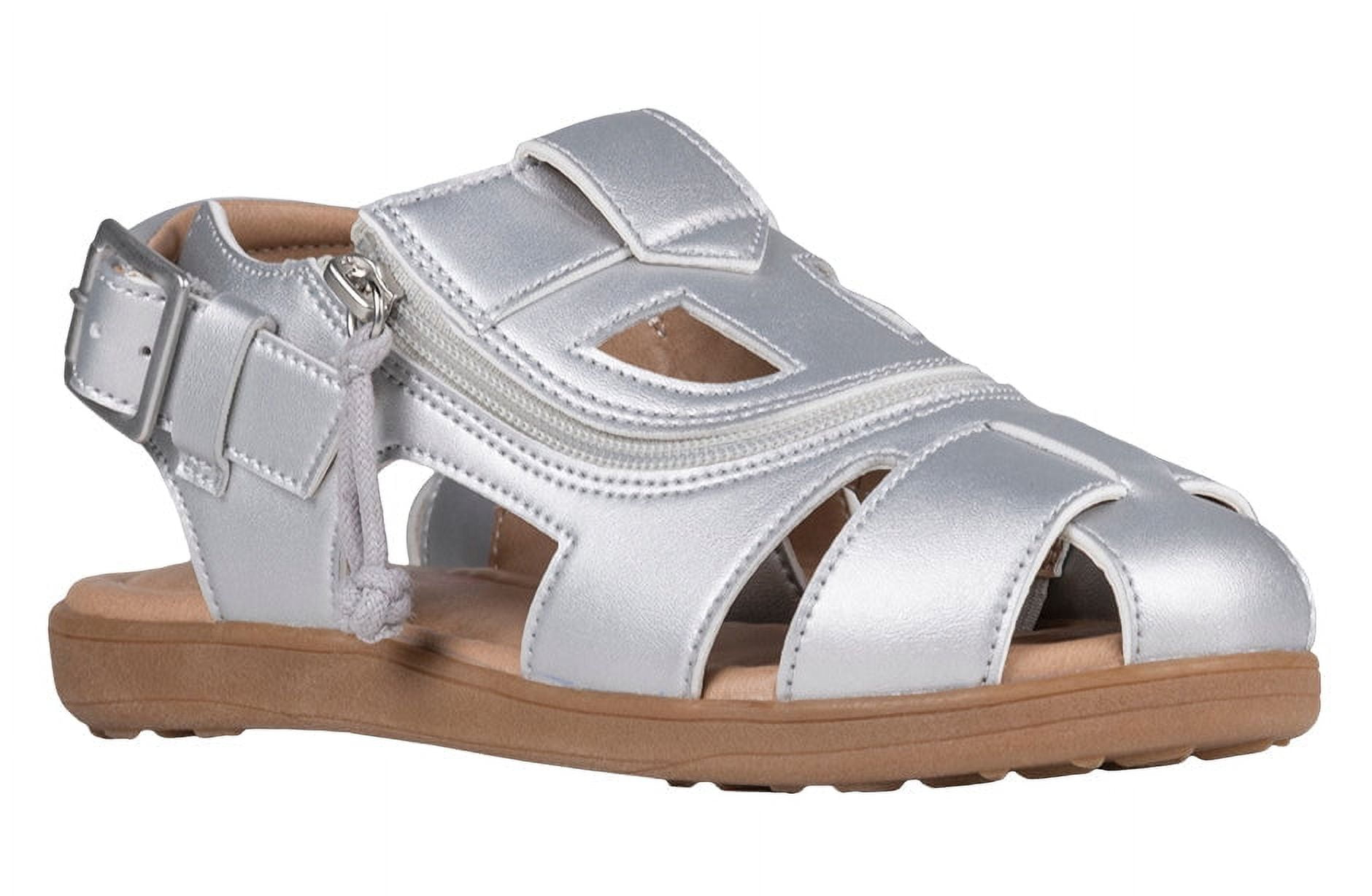 Silver BILLY Sandals - Walmart.com
