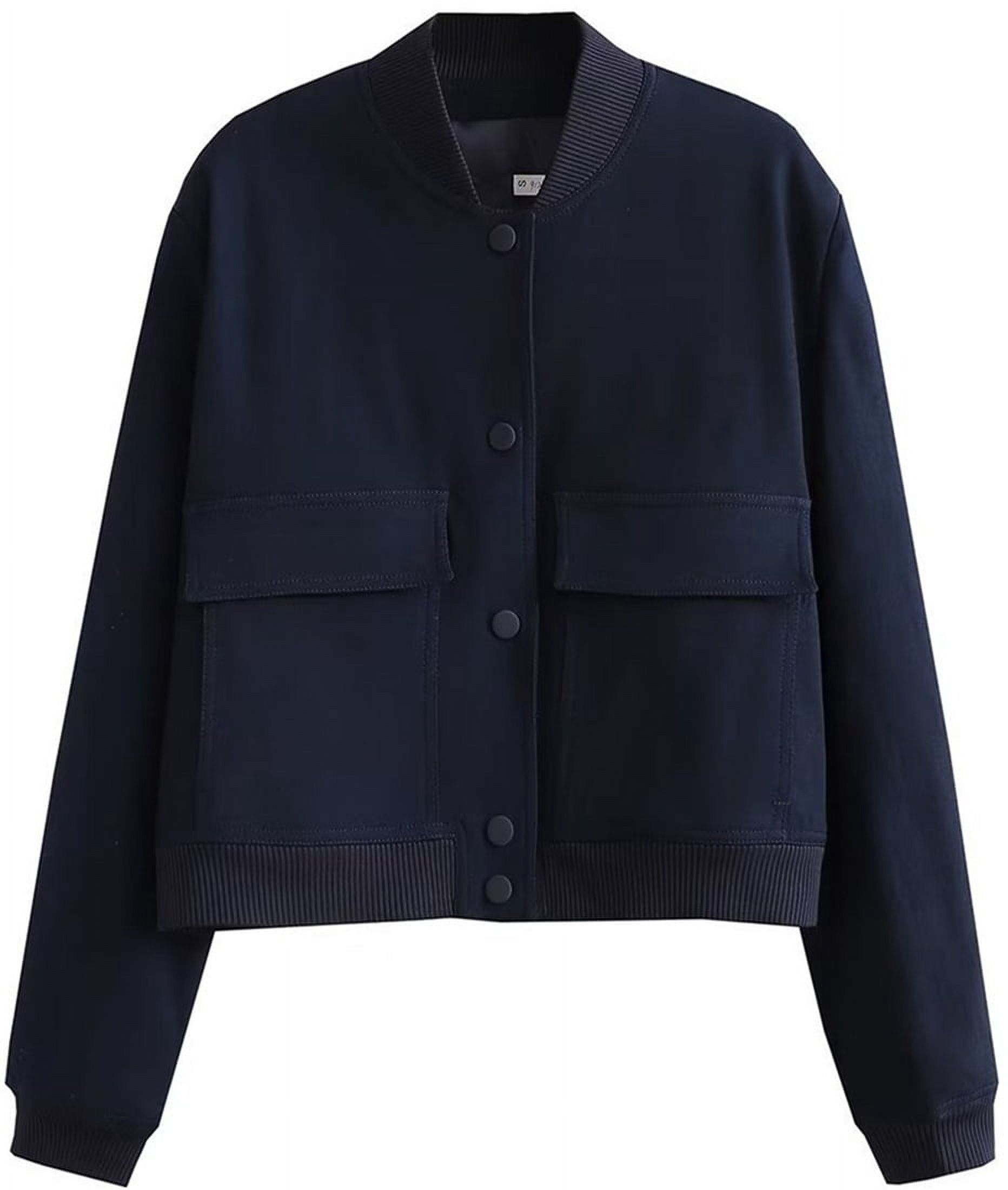 Silver Basic Women's Short Jacket Lightweight Outdoor Jacket Travel ...