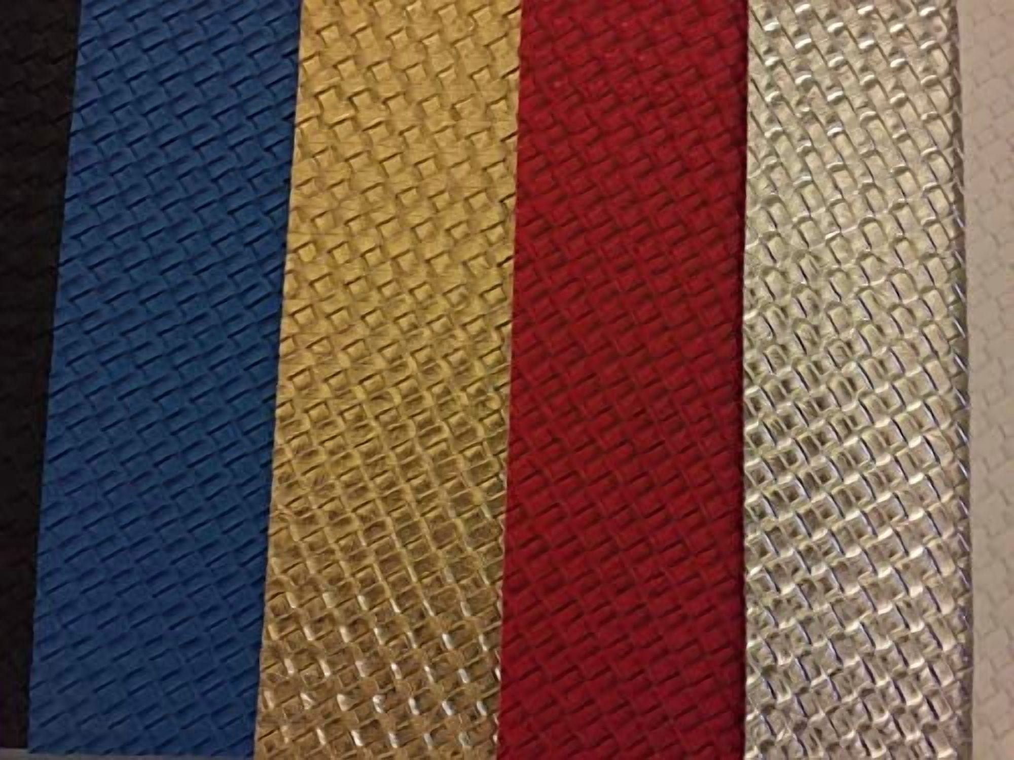 Silver Basket Weave Woven Upholstery Vinyl Fabric - Sold By The Yard ...