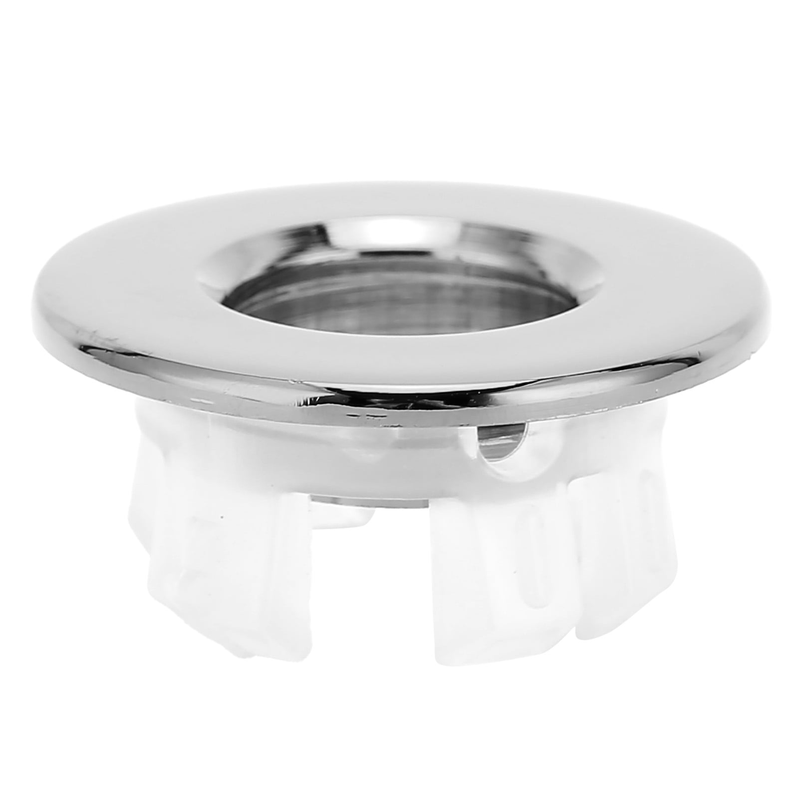 Silver Bathroom Sink Overflow Cover Spare Hole Kitchen Sink Decoration ...