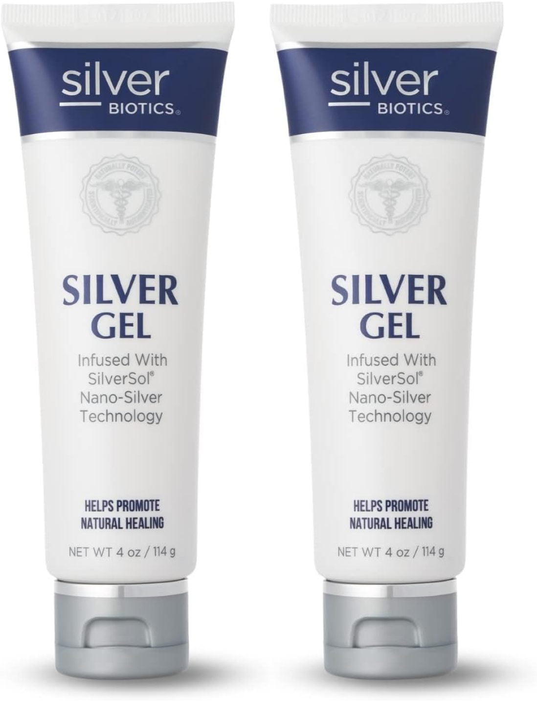Silver Biotics Colloidal Nano SilverSol Ag₄O₄ 20 ppm Healing & Soothing Gel | Great for Healing ...