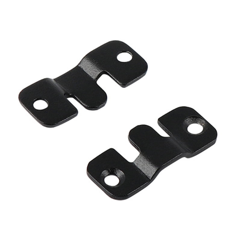 Silver /Black Flush Mount Picture Hangers Brackets Furniture Connectors ...