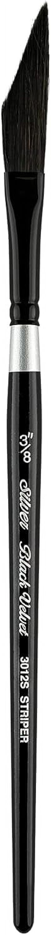 Silver Brush Limited 3012S-3/8" Black Velvet Dagger Striper Paintbrush ...