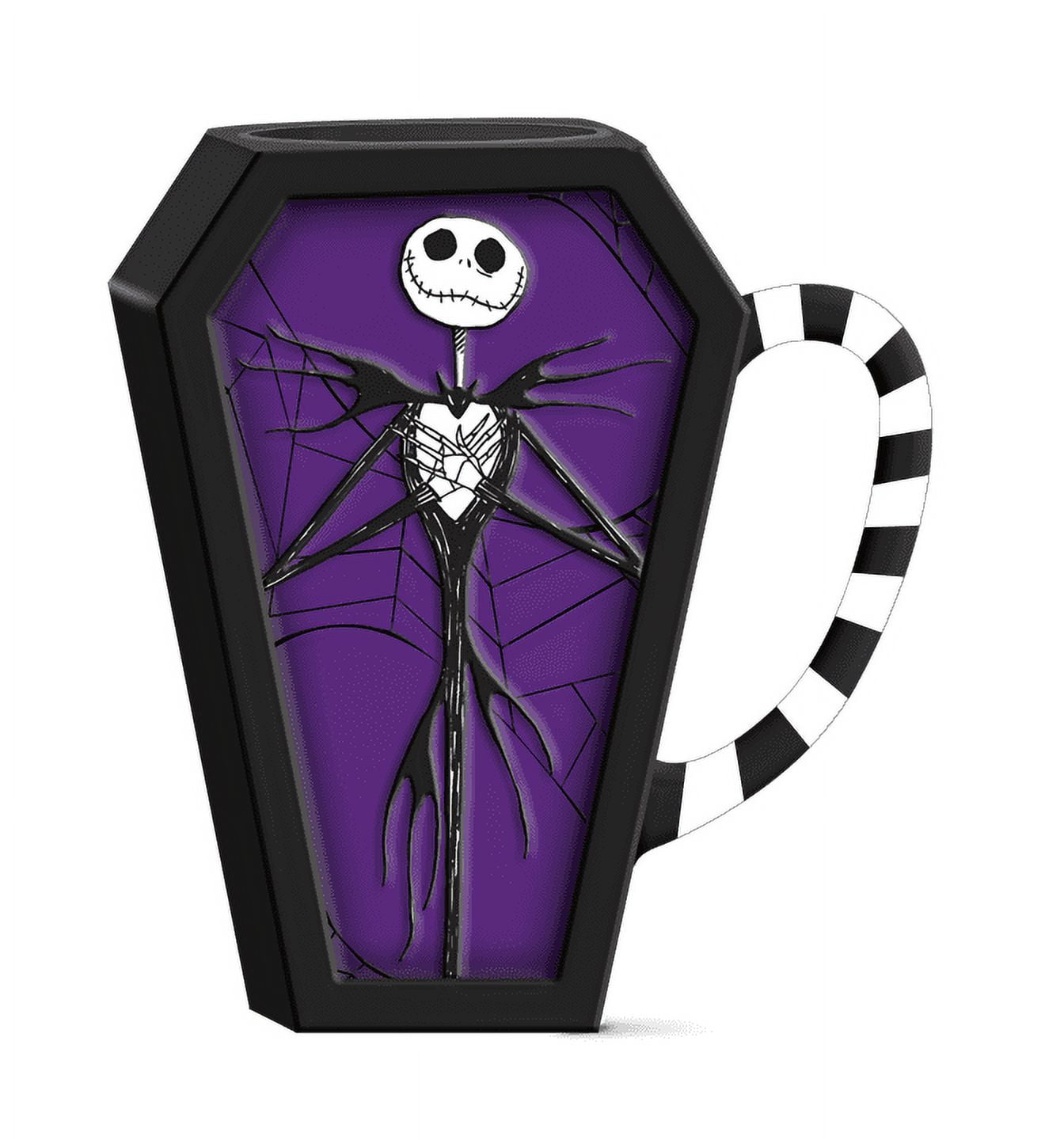 Silver Buffalo 20 Nightmare Before Christmas Jack Coffin Ceramic Mug ...