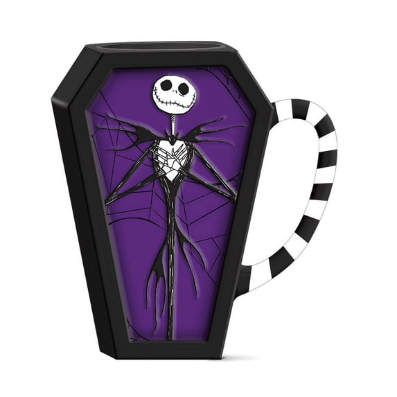 Silver Buffalo 20 Nightmare Before Christmas Jack Coffin Ceramic Mug ...