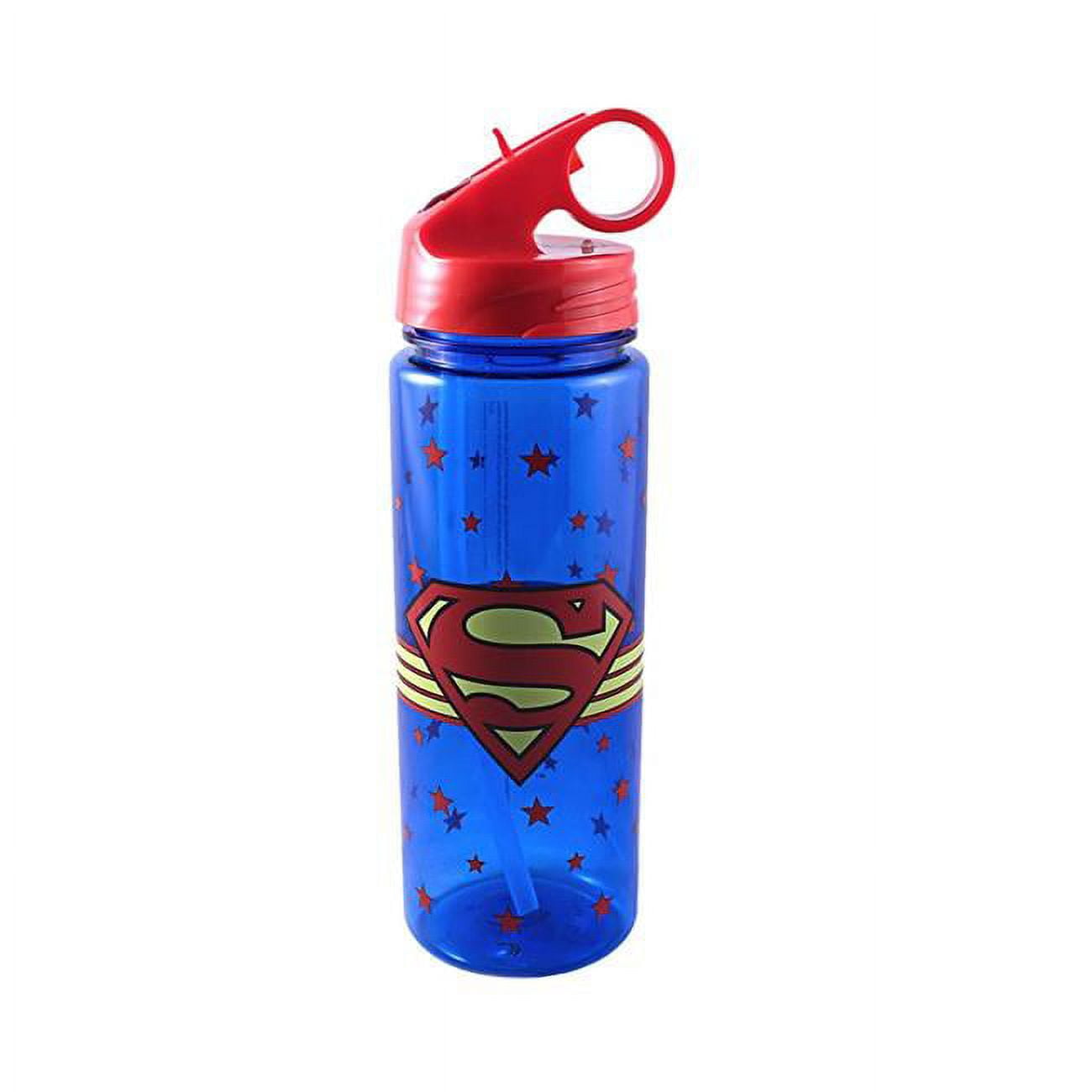 Silver Buffalo 600 ml Superman Logo Wrap Water Bottle - Walmart.com